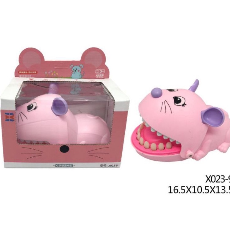 Jual Mainan edukasi gigi tikus prank / Mainan Prank dentist Mouse ...