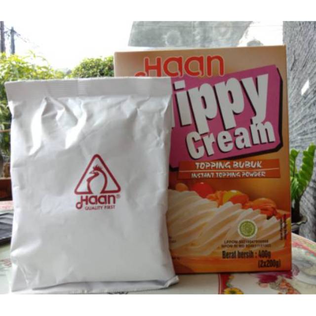 Jual Haan Wippy Whippy Cream Topping Bubuk Instant Topping Powder 200 ...