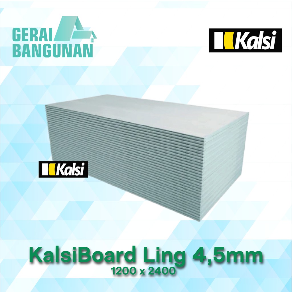 Jual Kalsiboard Ling 4,5mm 1200 x 2400 | Kalsi 4,5 | Kalsiboard 4.5 ...