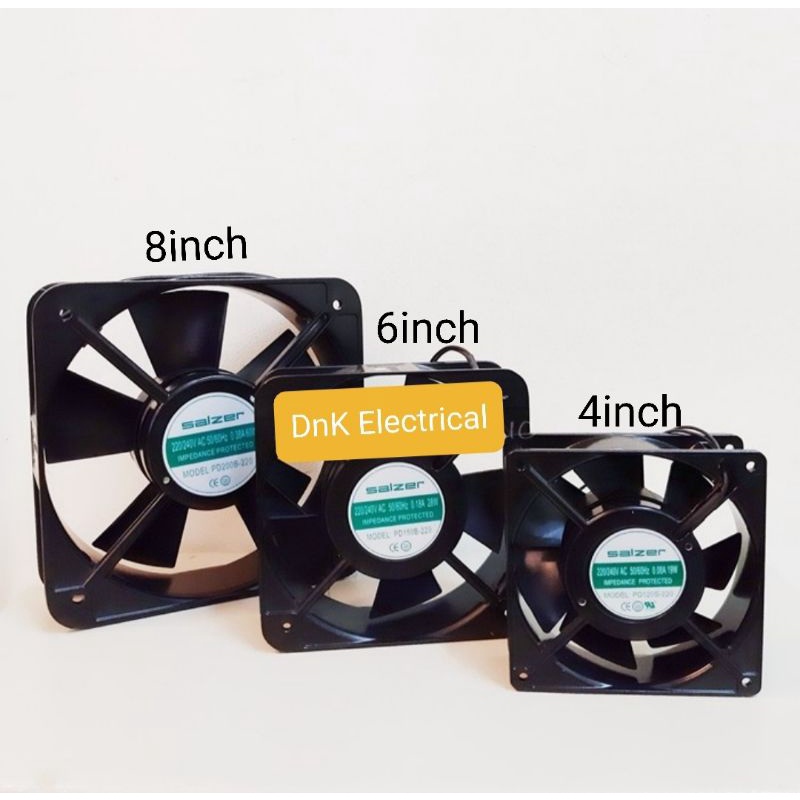 Jual Axial Blower Fan Exhaust 4"inch/4 " SALZER PD120S-220 | Shopee ...