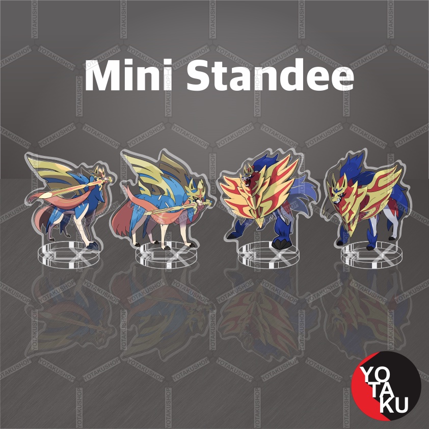 Jual Mini Standee Figure Anime Akrilik Pokemon Sword & Shield Pokemon ...