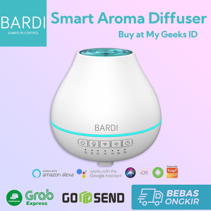 Jual Bardi Smart Aroma Diffuser Pengharum Ruangan Otomatis | Shopee ...