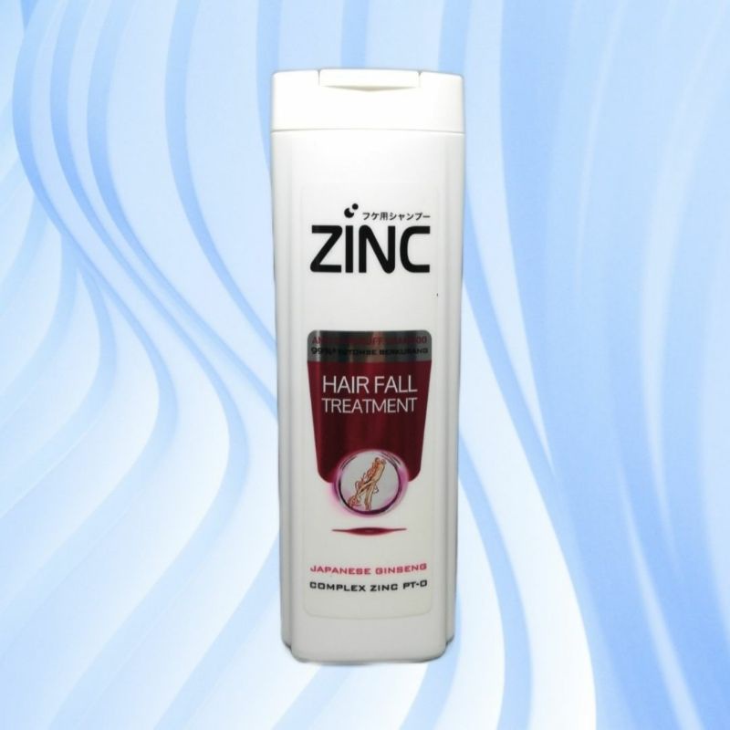 Jual Shampoo Zinc hair fall treatment japanese gingseng 175ml | Shopee ...