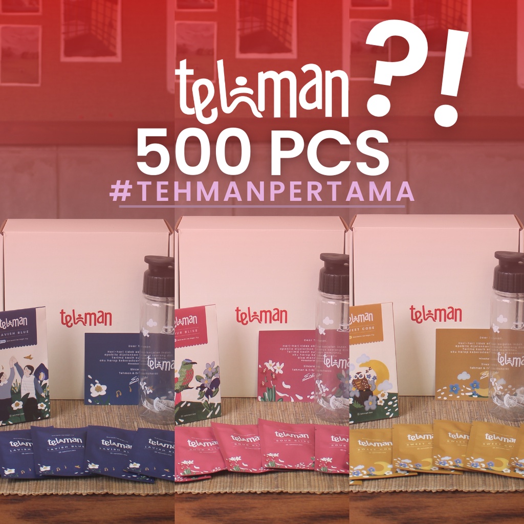 Jual TEHMAN PERTAMA 500 PCS !! | SWEET CODE/ SOURBLISS/ LAVISH BLUE ...