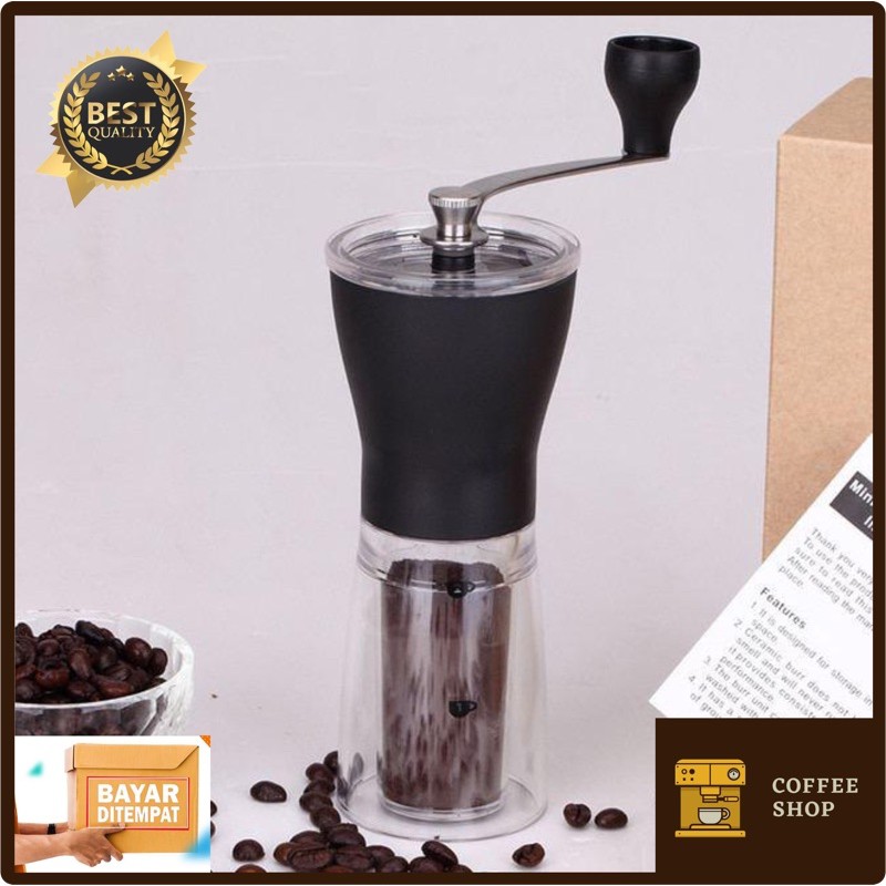 Jual Alat Penggiling Kopi Manual Coffee Grinder OneTwoCups Peralatan ...
