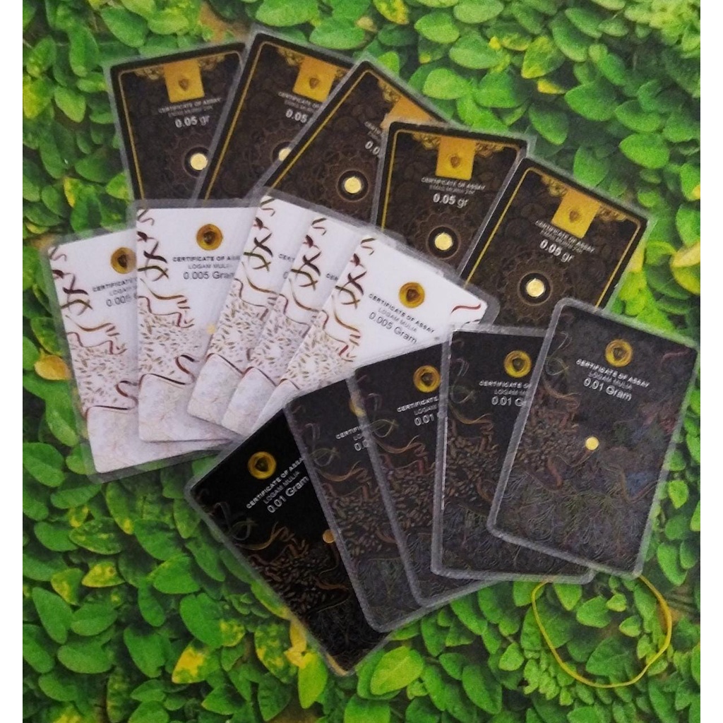 Jual Emas Logam Mulia 24 Karat Minigold Mini Gold Emas Mini Minigram ...