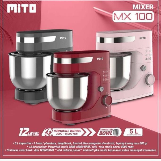 Jual BANTING HARGA MIXER MITO MX 100 (PENGEMASAN DOUBLE BUBBLEWARP ...