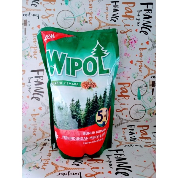 Jual WIPOL SABUN KARBOL/SABUN PEMBERSIH KAMAR MANDI AROMA CEMARA ...