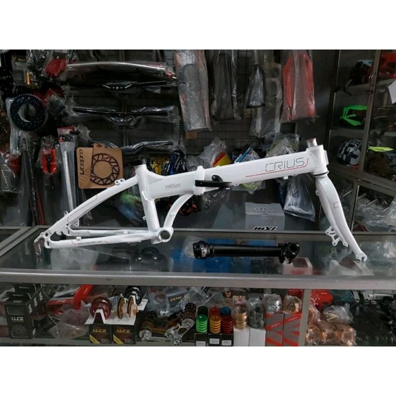 Jual FRAME SEPEDA LIPAT LITEPRO CRIUS MASTER-D 20 INC DISCBRAKE ...