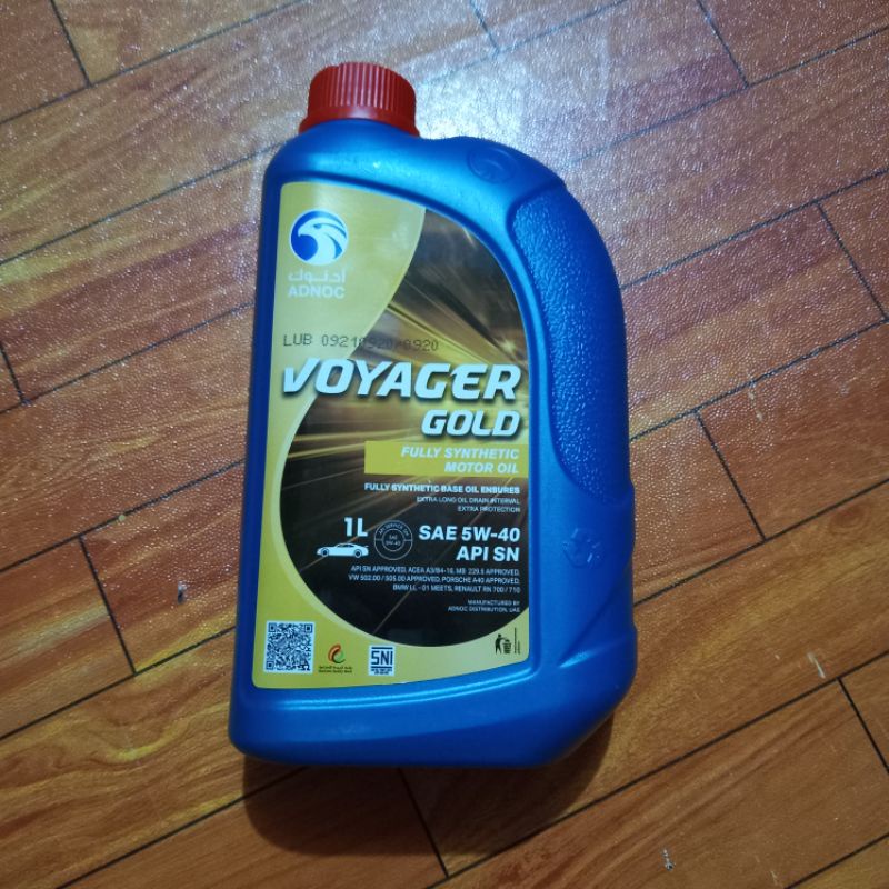 Jual Adnoc Voyager Gold 5W-40 1 liter | Shopee Indonesia