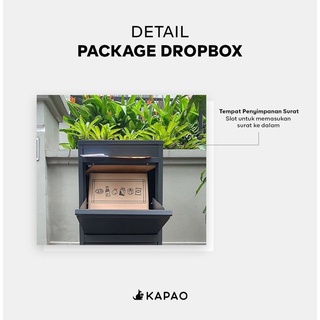 Jual PRE ORDER Kotak Surat Kotak Paket DEPAN Rumah High Quality Kapao ...