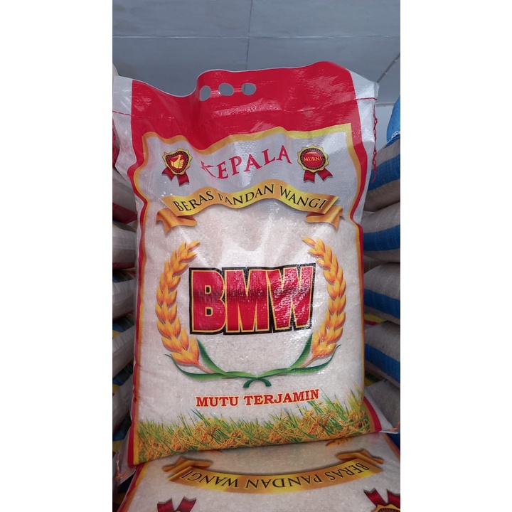 Jual beras super / pandan wangi / beras merah 5 kg berbagai merk ...