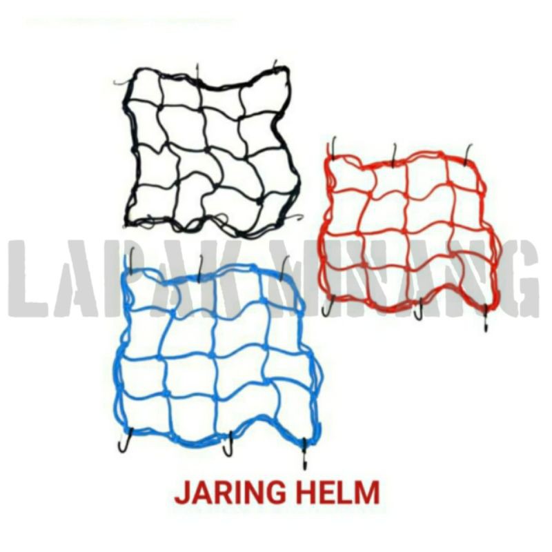 Jual Jaring Helm Motor/Jaring barang jok belakang motor | Shopee Indonesia