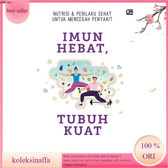 Jual Buku best seller - - Imun Hebat, Tubuh Kuat (Hans Tandra) | Shopee ...