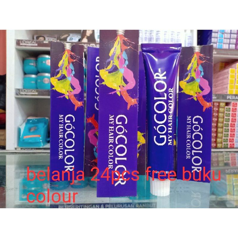Jual Gocolor hair color cream 100ml | Shopee Indonesia