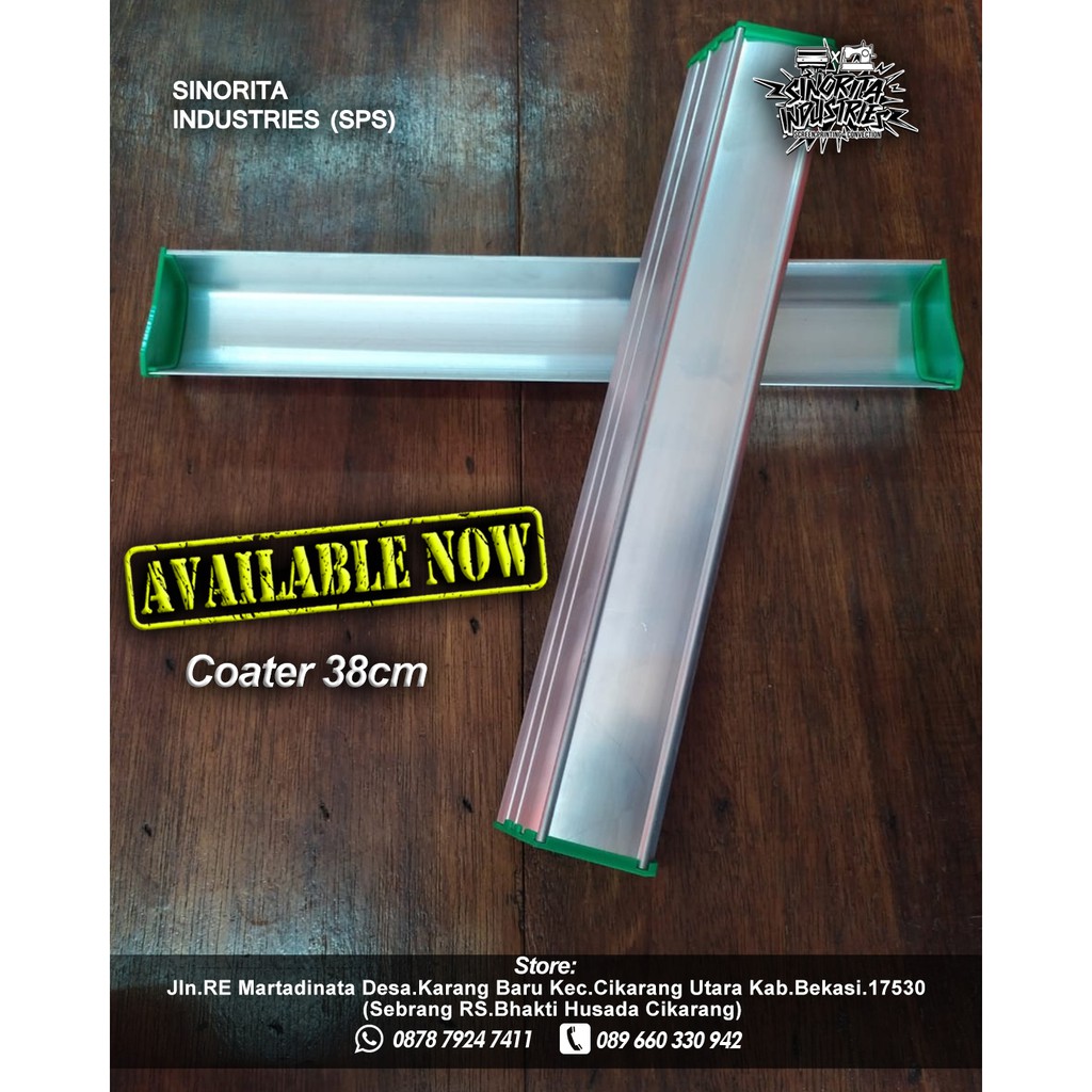 Jual Coater Alat Sablon 38cm Pembalur Pemoles Emulsion Obat Afdruk ...