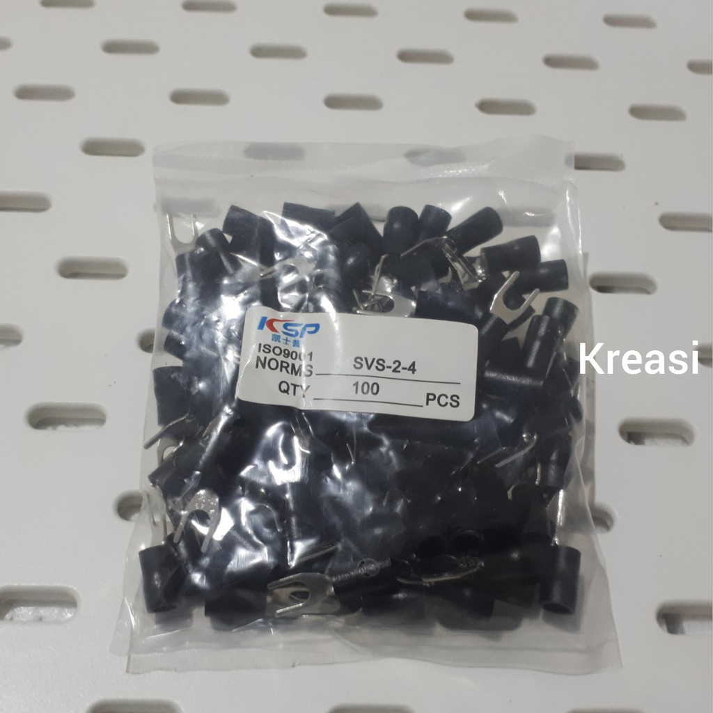 Jual SKUN KABEL ISOLASI Y 1.25 - 2.5MM KSP SVS-2-4 HITAM Indonesia|Shopee Indonesia