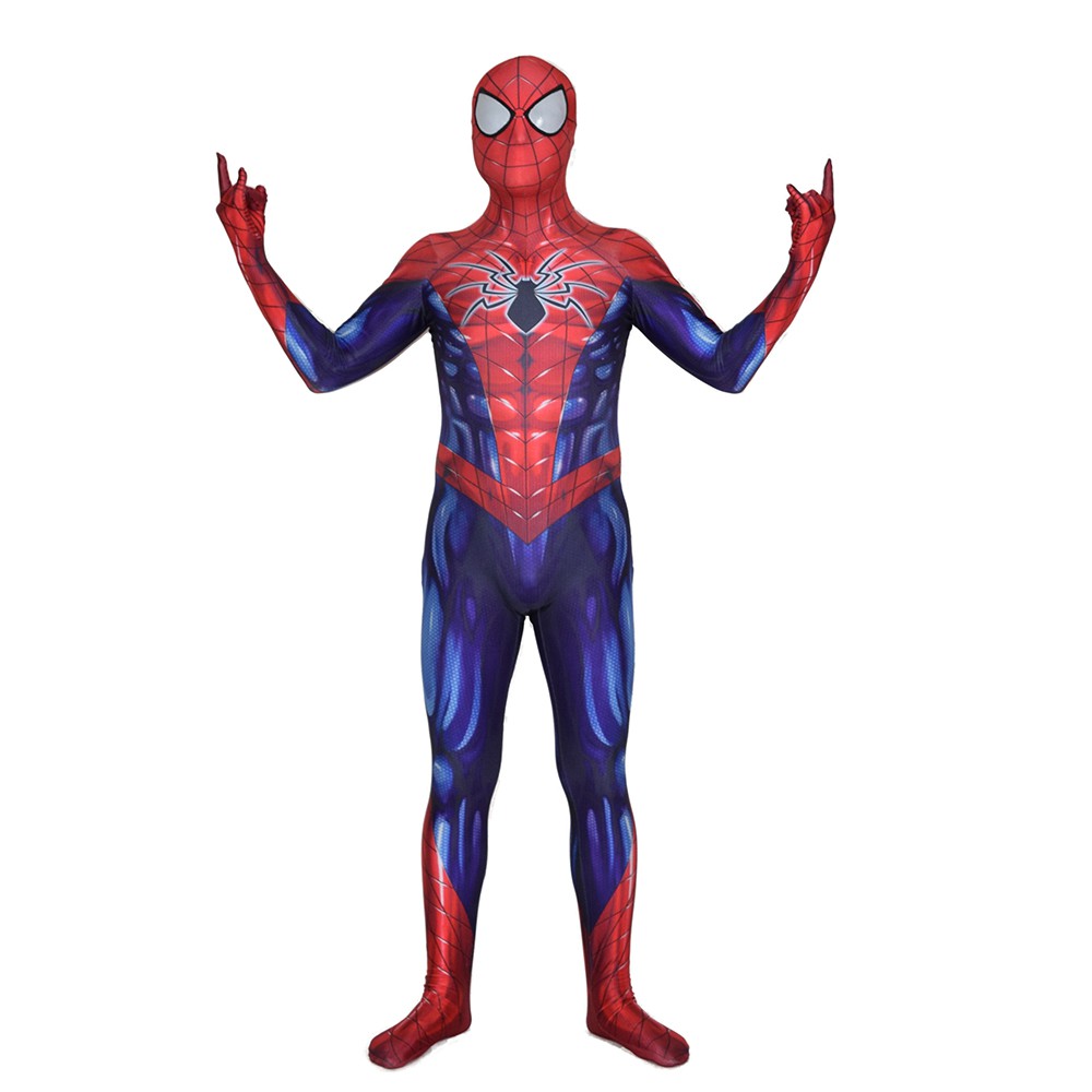 The Amazing Spiderman Jumpsuit Spider-Man Bodysuit Cosplay Costume ...