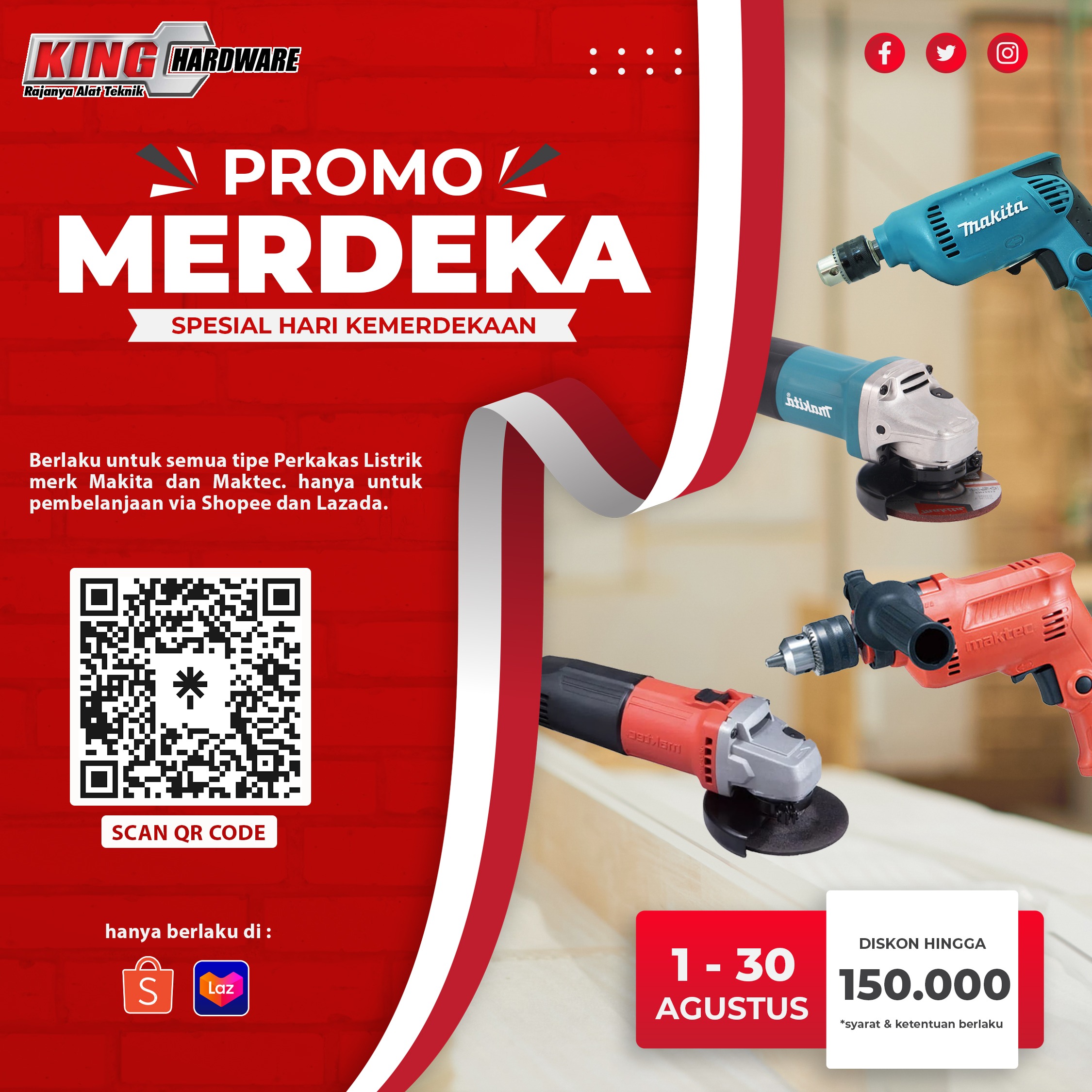 Produk King Hardware | Shopee Indonesia