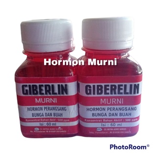 Jual GIBERELIN Hormon Perangsang Buah dan Bunga ZPT Giberlin | Shopee ...