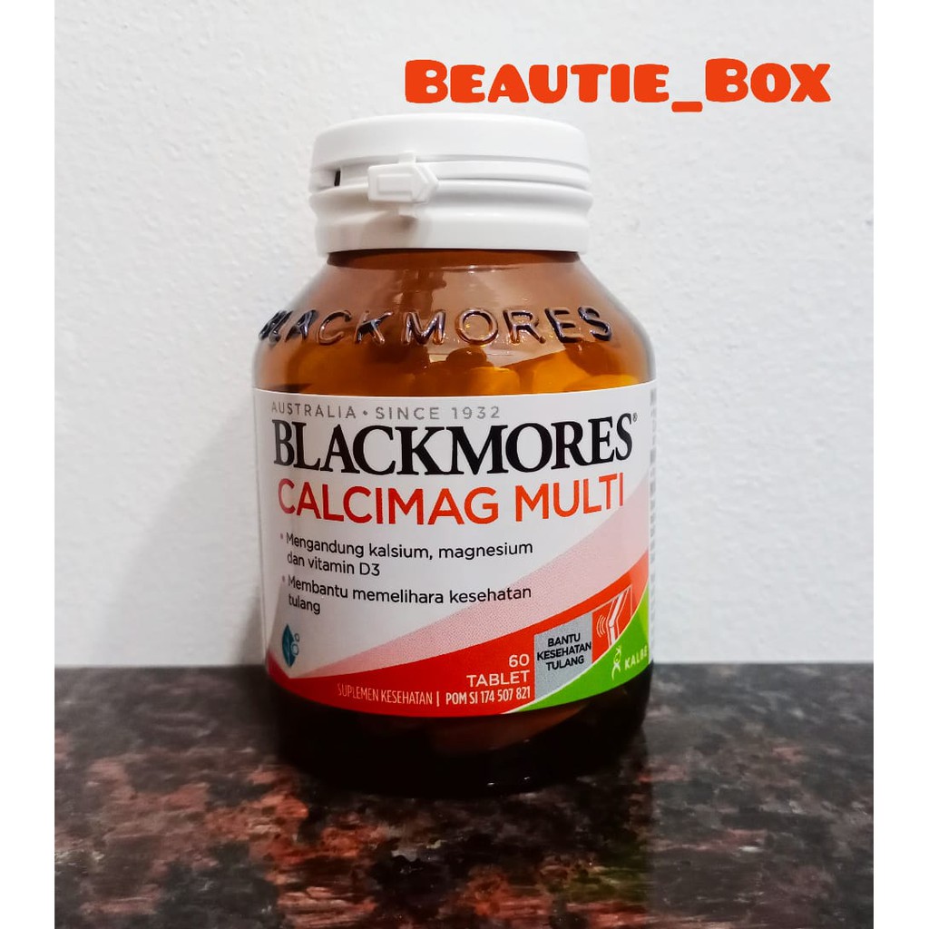 Jual Blackmores Calcimag Multi isi 60 Tablet (KALBE) Indonesia|Shopee Indonesia