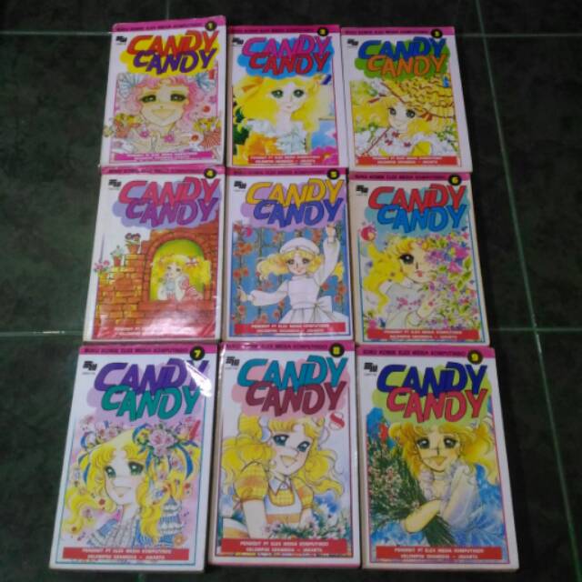 Jual Komik langka candy candy set 2 yumiko igarashi | Shopee Indonesia