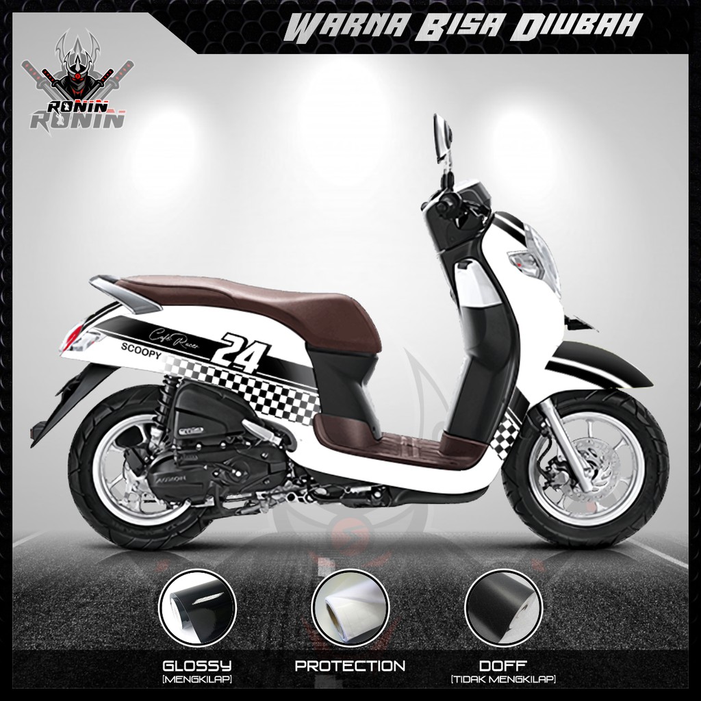 Jual Sticker Decal Full Body Scoopy FI, New Scoopy FI, Scoopy V.3 ...
