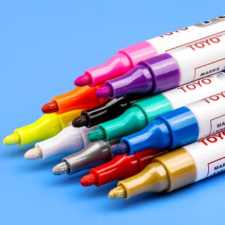 Jual Spidol Ban Original TOYO / Spidol Warna / Paint Marker Toyo ...