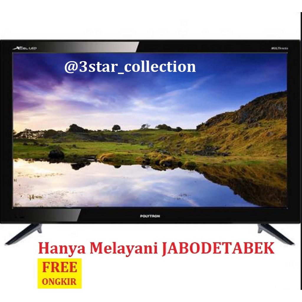 Jual TELEVISI LED POLYTRON PLD24D8511 Xcel LED TV 24 INCH GARANSI RESMI | Shopee Indonesia