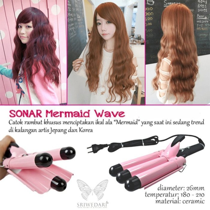 READY STOCK catokan mermaid 3 barrel , sonar f11 , catok barrel, catok genteng, mermaid wave ...