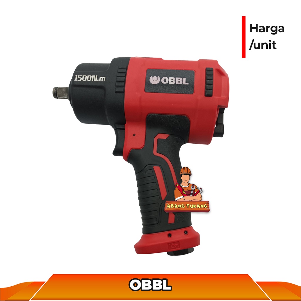 Jual Air Impact Wrench 1/2" OBBL 7286 Inch Mesin Buka Baut Roda Mobil ...
