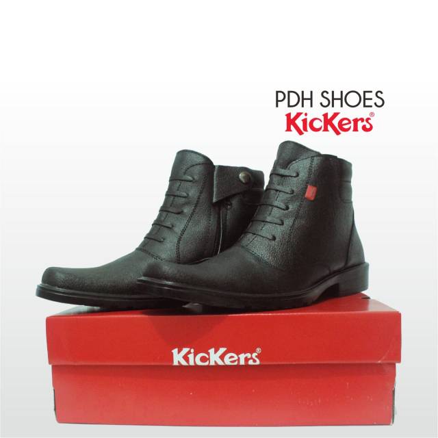 Jual Sepatu Pantofel PDH KICKERS RZ Kulit Asli Formal Cowok Dinas ...