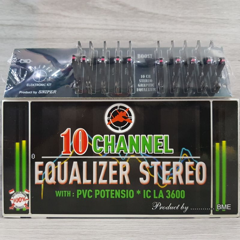 Jual kit Equalizer 10 Channel | Shopee Indonesia