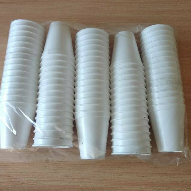 Jual Cup Gabus 1 roll 100Cup gelas Styrofoam Ice Cream, Jagung Dan Lain ...