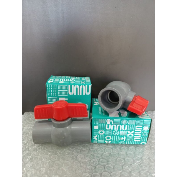 Jual Stop Kran / Ball Valve UNNU PVBV01 PVBV 01 1/2" Original Product ...