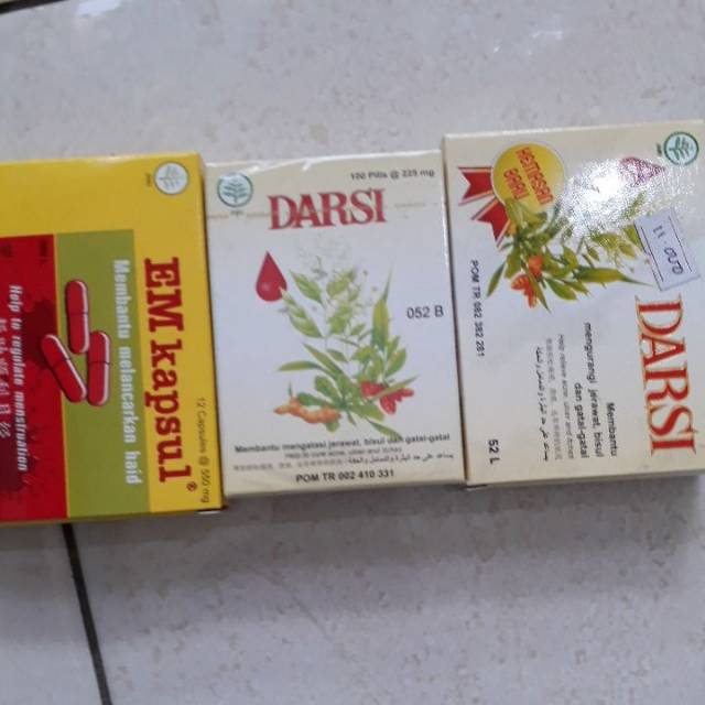 Jual DARSI DAN EM KAPSUL 10 kaplete | Shopee Indonesia