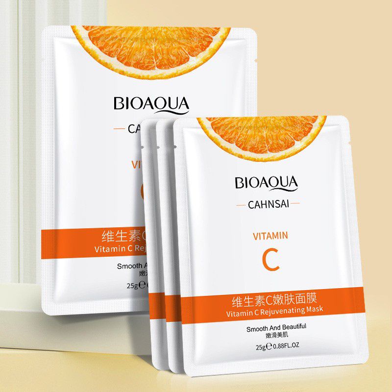 Jual MASKER VITAMIN C CAHNSAI SKIN CARE Indonesia|Shopee Indonesia