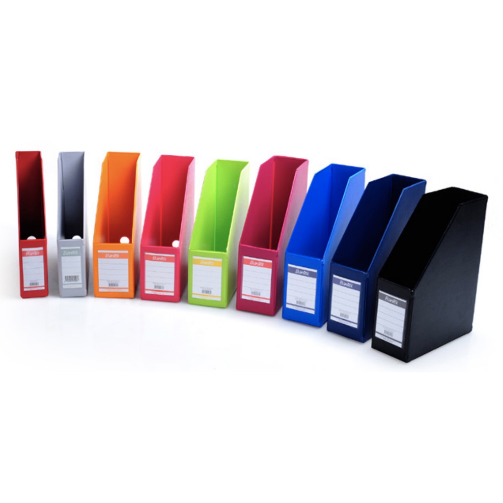 Jual BOX FILE BANTEX WARNA WARNI F4 MAGAZINE FILES 4011 10cm LUSIN ECER ...