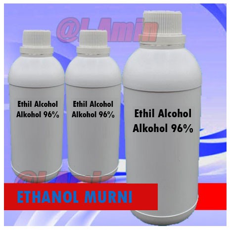 Jual Ethanol / Ethil Alkohol Murni 96% - 500ml | Shopee Indonesia