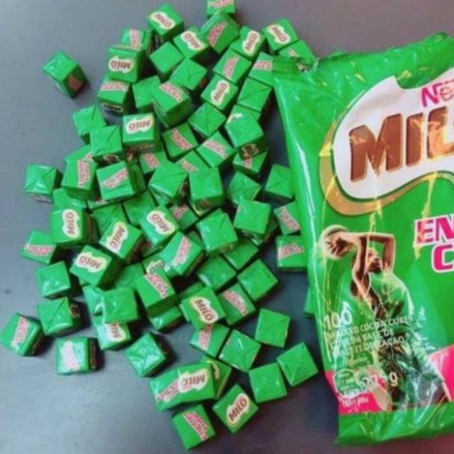 Jual Permen Milo Kotak Cube Original Murah harga bijian Indonesia ...