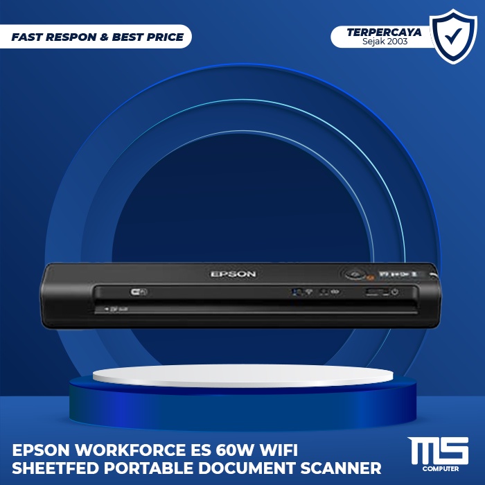 Jual Epson WorkForce ES 60W Wifi Sheetfed Portable Document Scanner ...