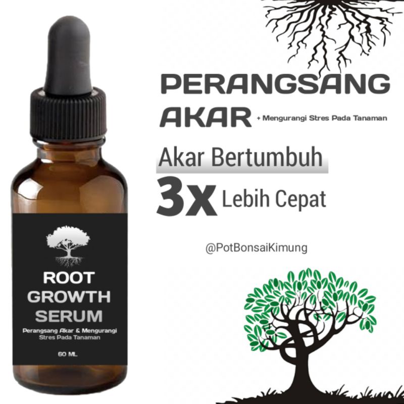 Jual Perangsang & Penumbuh Akar Tanaman Root Growth Serum Mempercepat ...
