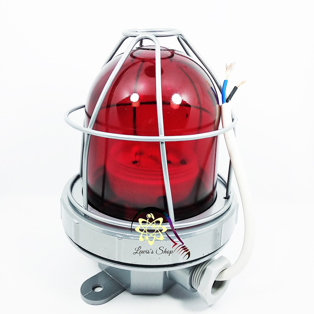 Jual Lampu Tower Merah Kedip 220 volt Menara Flasher | Shopee Indonesia