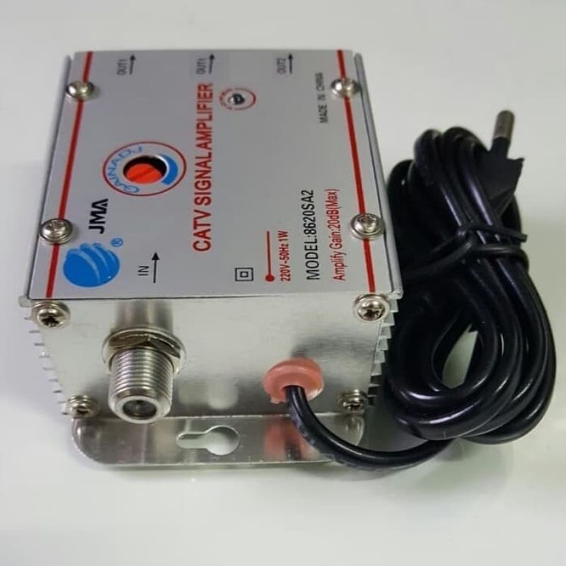 Jual CATV SIGNAL AMPLIFIER ( PENGUAT SINYAL UTK 2 TV) | Shopee Indonesia