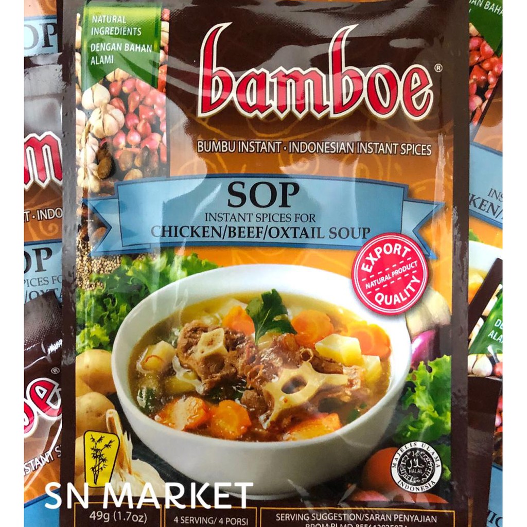 Jual Bamboe Bumbu Sop Buntut 49 gr | Shopee Indonesia