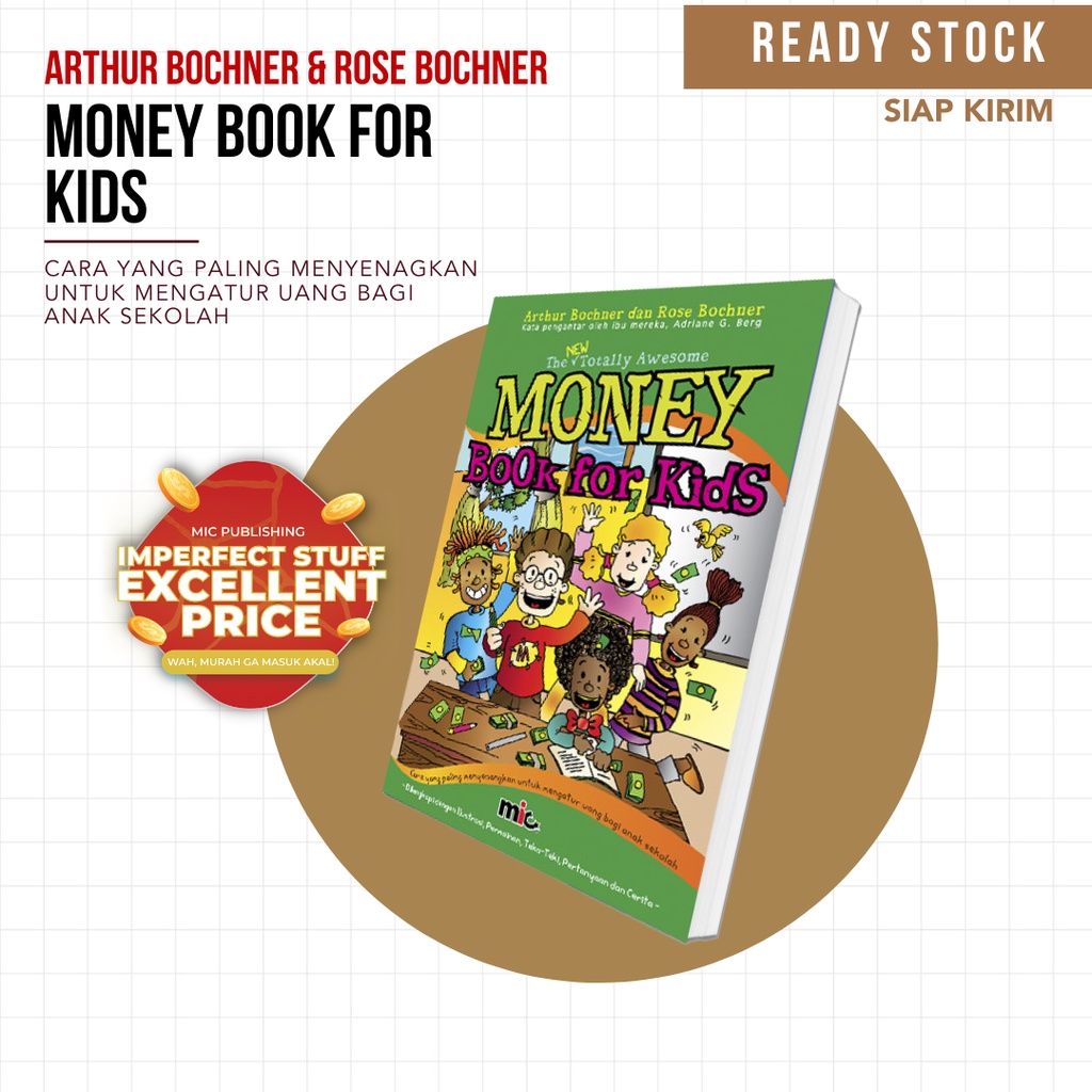Jual MIC Money Book For Kids Arthur Bochner Rose Bochner Bahasa 