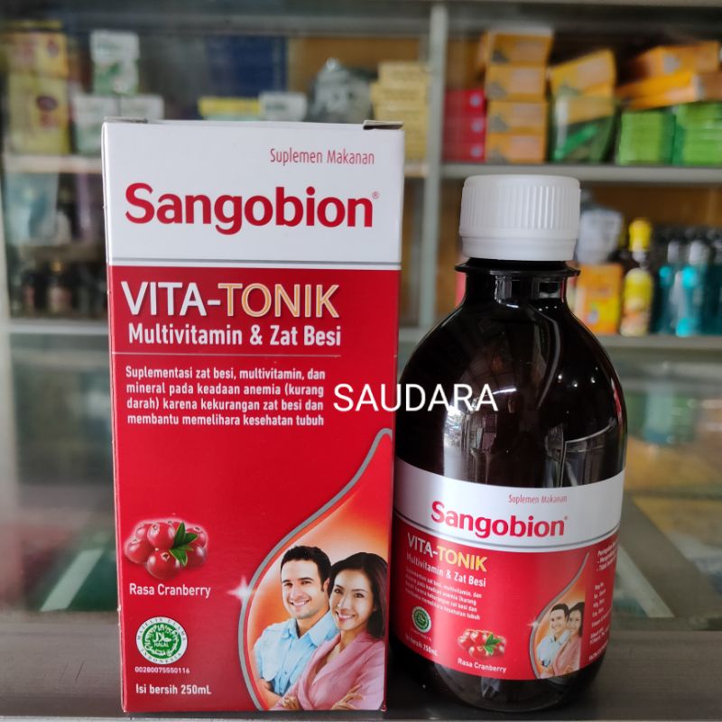 Jual Sangobion Vitatonik 250 ml | Shopee Indonesia