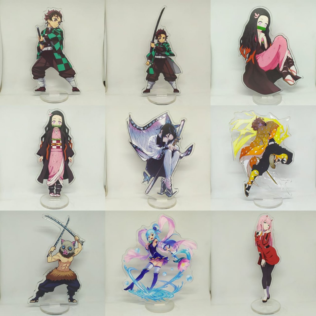Jual Stand Akrilik Anime Paket Solar Stand Akrilik Anime Tanjiro ...