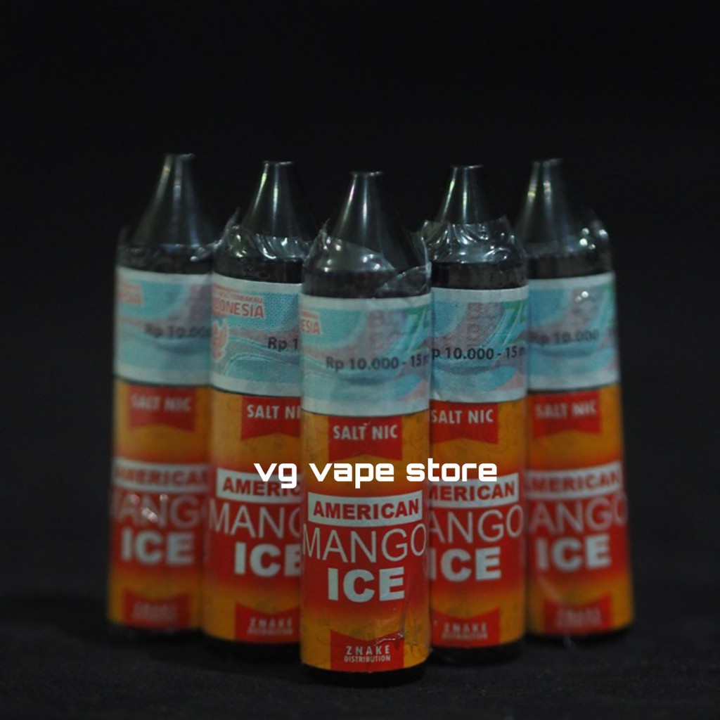 American Mango Ice Salt Nic 15ML 12MG Saltnic Premium Liquid Cukai ...