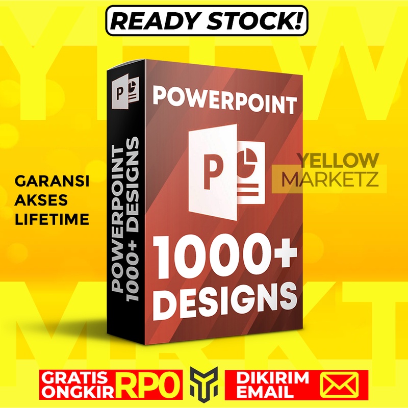 Jual 1000+ Presentation Desain Pack - Powerpoint PPT Slide | Shopee ...